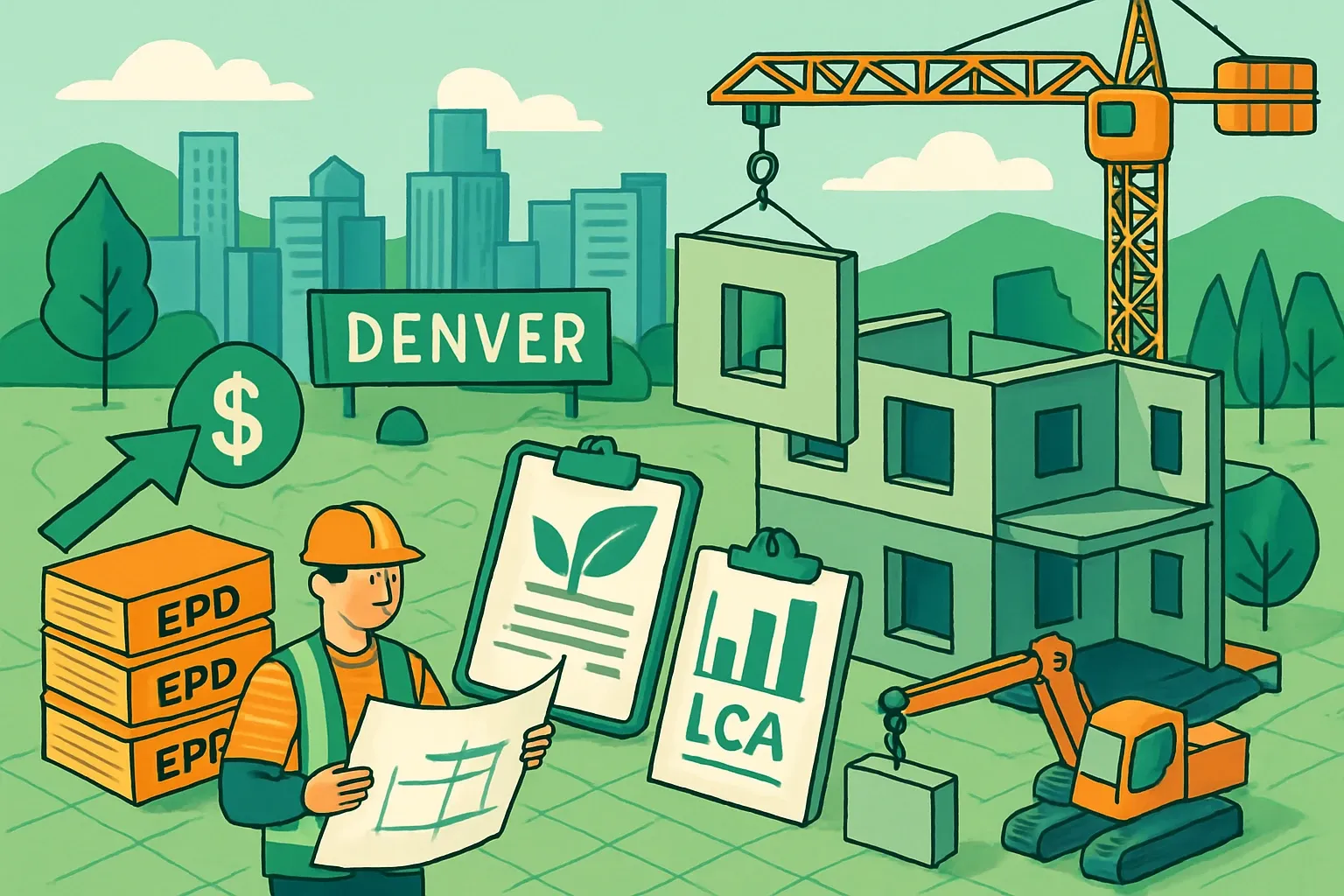 Denver’s Embodied Carbon Pilot, New‑Build Potential | EPD Guide