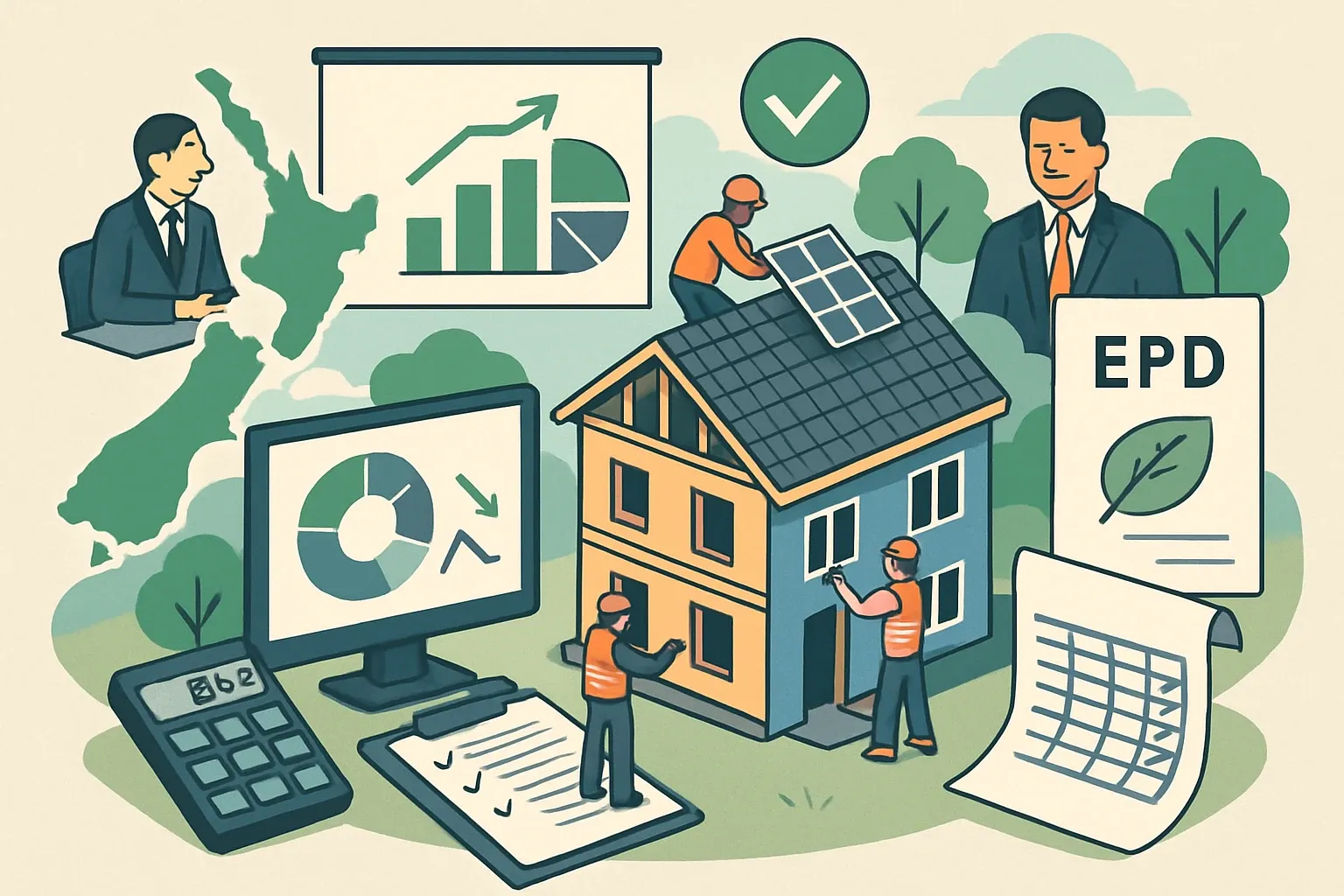 New Zealand whole of life embodied carbon methodology | EPD Guide